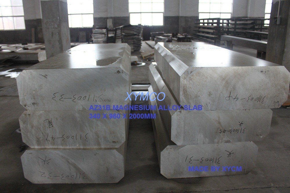 Semi-continuous Cast AZ91 AM60 AZ31 AZ80 Cut-to-size magnesium alloy ...